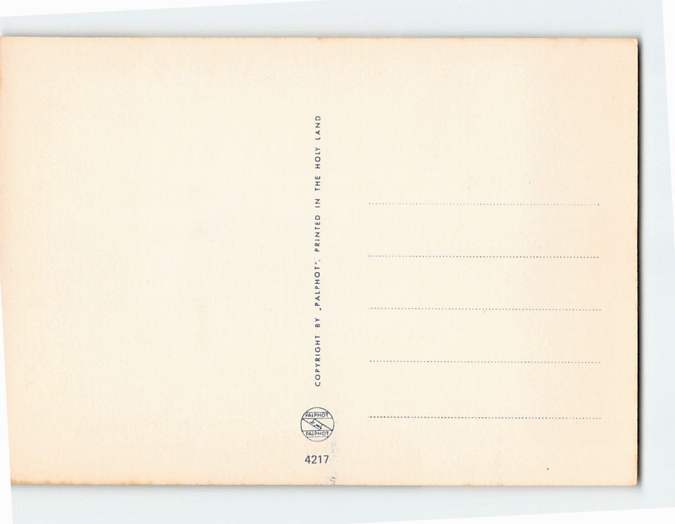 Postcard Map & Views in Jerusalem Israel | eBay