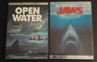 Shark Week DVDs !!! Open Water & JAWS (Collector's Edition) Widescreen ...