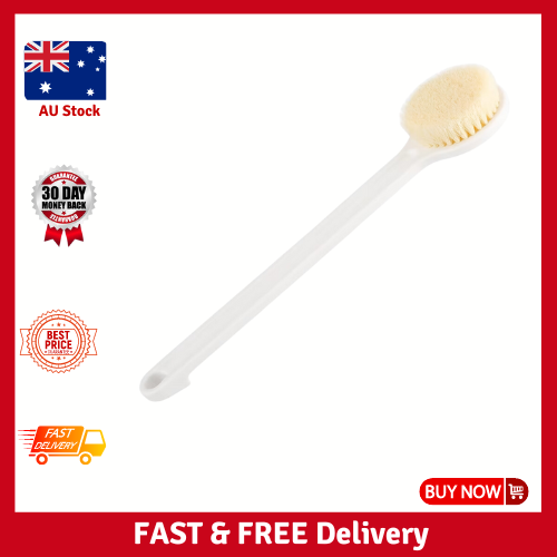 Long Handle Bath Sponge Back Washer Shower Brush Wash Scrubber Cleaning ...