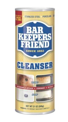 Bar Keeper's Friend Non Abrasive Powder Multi-Purpose Cleaner - 21 oz ...