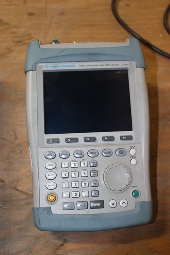 Rohde and Schwarz FSH6 100 kHz - analizzatore di spettro 6 GHz | eBay