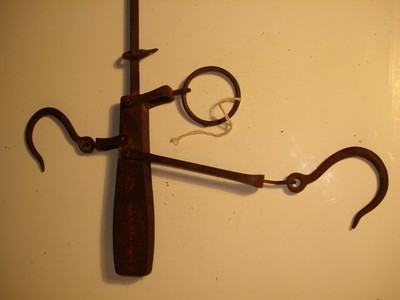 SCALE BALANCE BEAM, BAR AND COLLECTIBLE, READABLE MARKINGS 25 1/2" LONG ...