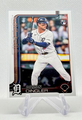 2025 Topps Series 1 Dillon Dingler Base Rookie Card #126 - Tigers | eBay