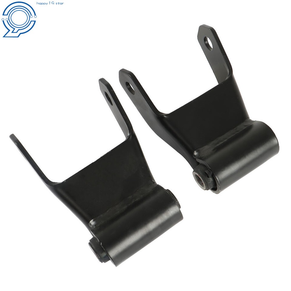 Rear Leaf Spring Shackle Bracket Hanger Pair Kit for Ford F150 F250 ...