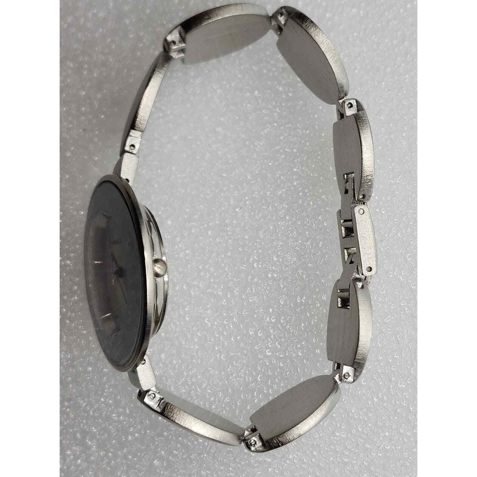 Hugo Boss Silver Disc Disk Circle VTG Bracelet Polka Dot Modern Art ...