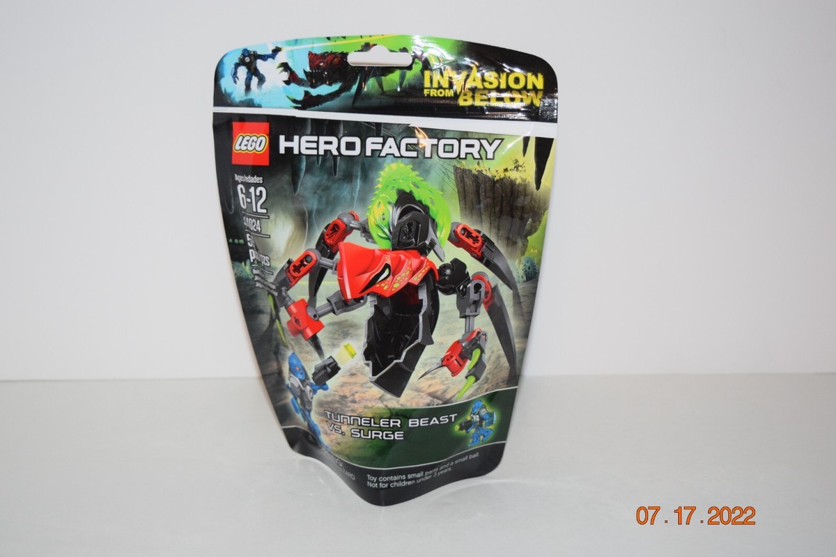 Lego Hero Factory Invasion From Below Splitter Beast Review