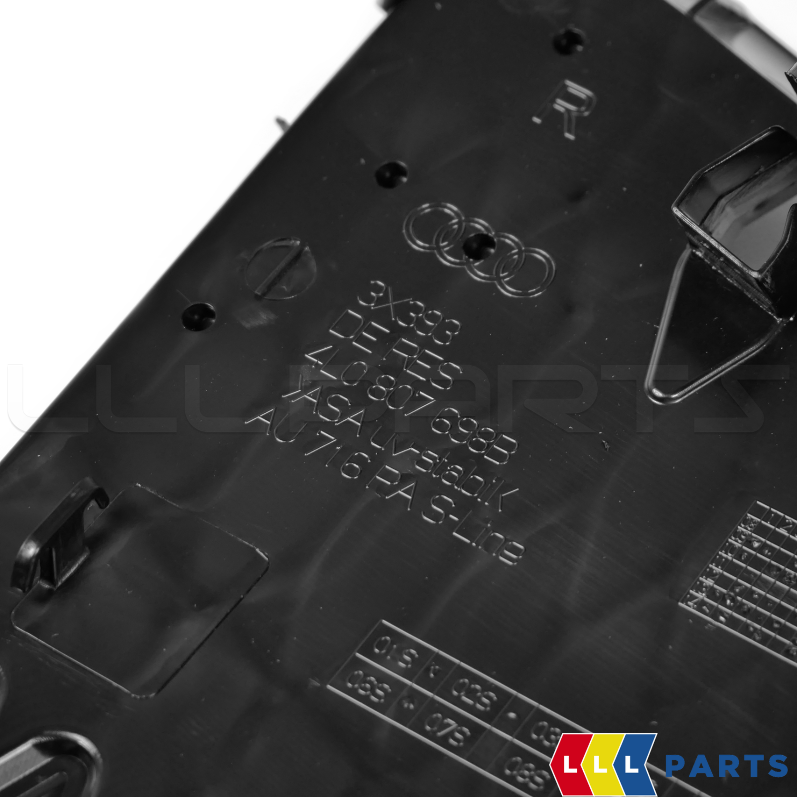 AUDI NEW GENUINE Q7 09-15 S-LINE O/S RIGHT FRONT BUMPER LOWER GRILL ...