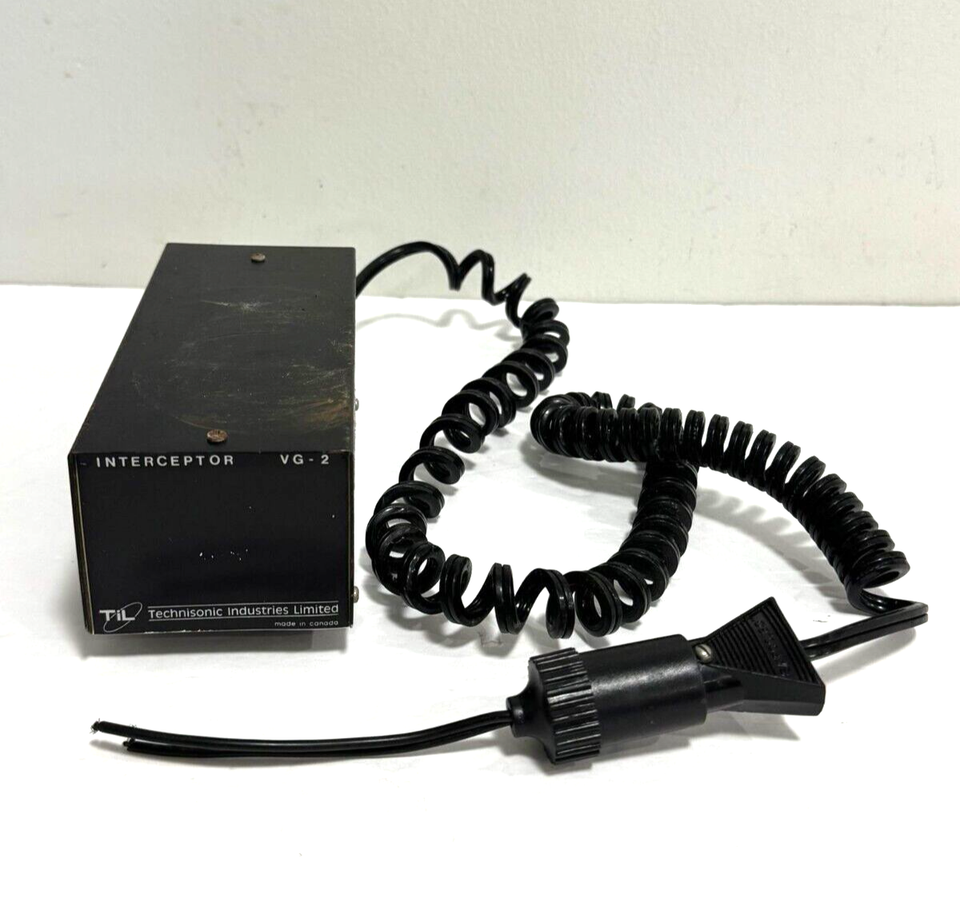 Pro Laser III Laser Radar and Interceptor VG-2 Radar Detector | eBay