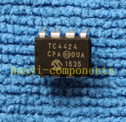 5pcs TC4424CPA TC4424 CPA 3A DUAL HIGH-SPEED POWER MOSFET DRIVERS DIP-8 ...