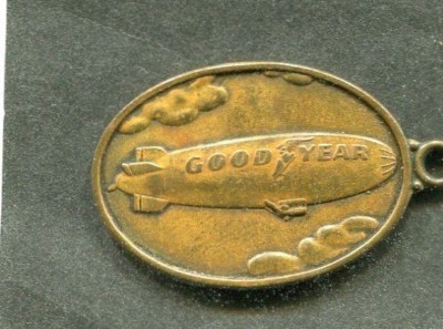 VINTAGE GOODYEAR BLIMP KEY FOB LOST KEY MAIL DROP GOODYEAR TIRE ...