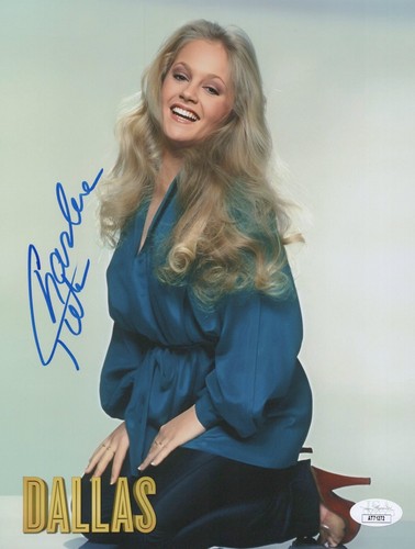 CHARLENE TILTON Signed DALLAS 8x10 Autograph LUCY EWING Photo JSA COA ...