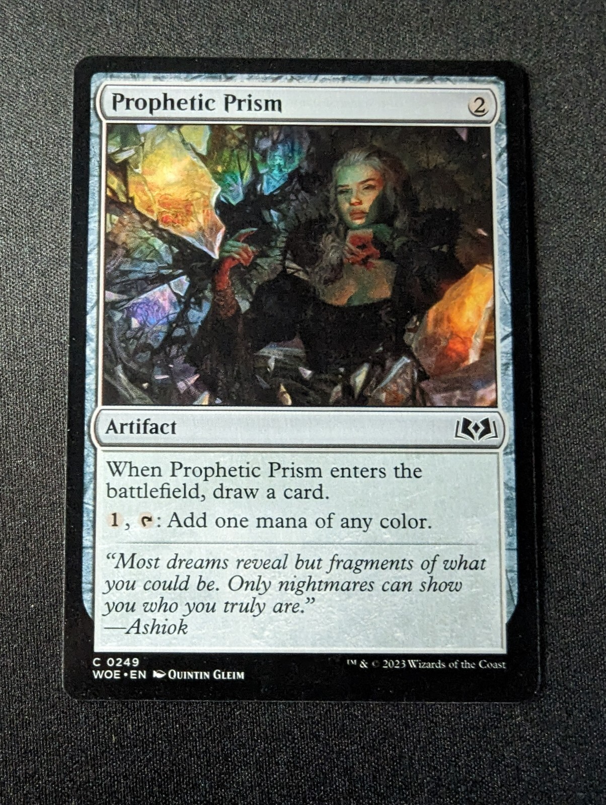PROPHETIC PRISM #249 MTG Wilds of Eldraine | eBay
