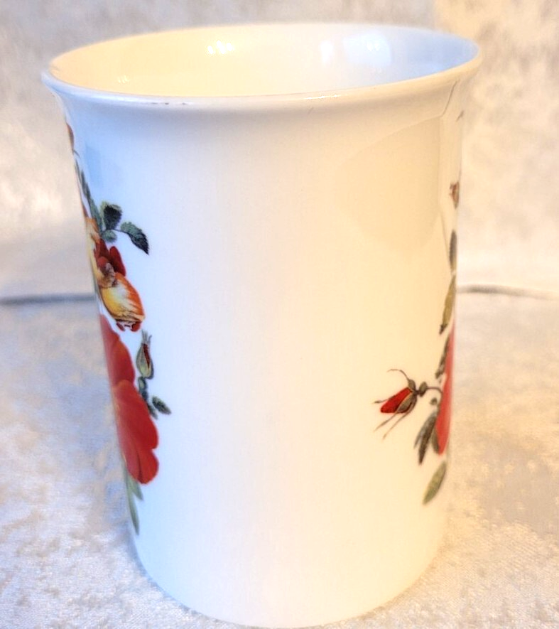 Stechcol Gracie Bone China Poppy and Rose Coffee Mug/Tea Coastline ...