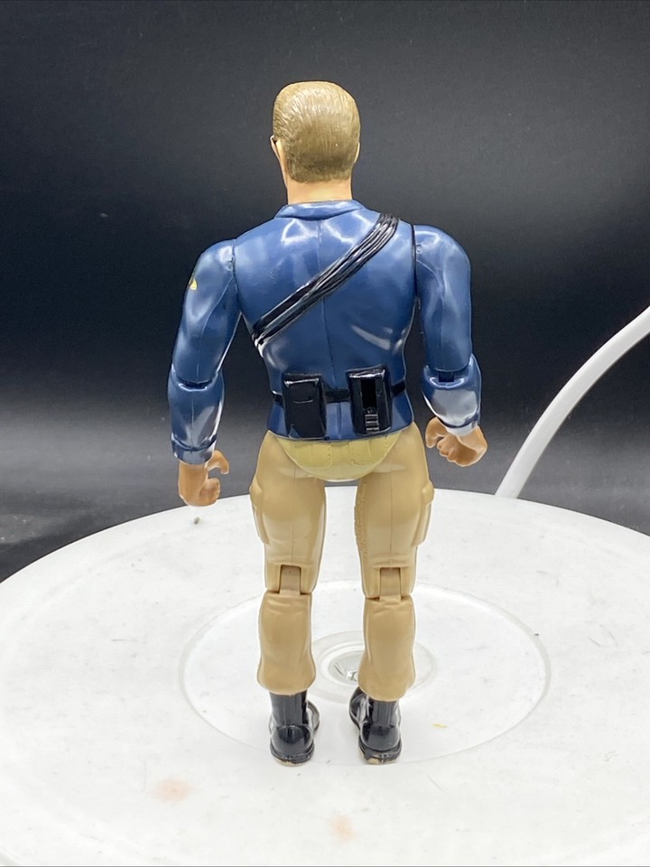 Vintage Coleco Rambo 1986 General Warhawk V2 Action Figure Whip Action ...