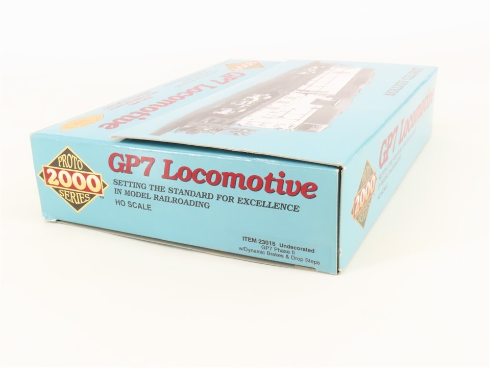 HO Scale Proto 2000 23015 Undecorated GP7 Diesel Locomotive DOES NOT ...