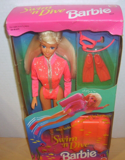 Swim 'n' Dive 1993 Barbie Doll for sale online | eBay