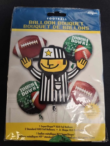 ANAGRAM #23956 Football Touch Down Referee Party Theme Foil Balloon ...