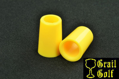 GRAIL GOLF NEW SUPER PREMIUM YELLOW COLOR IRON FERRULES .355 .79 ...