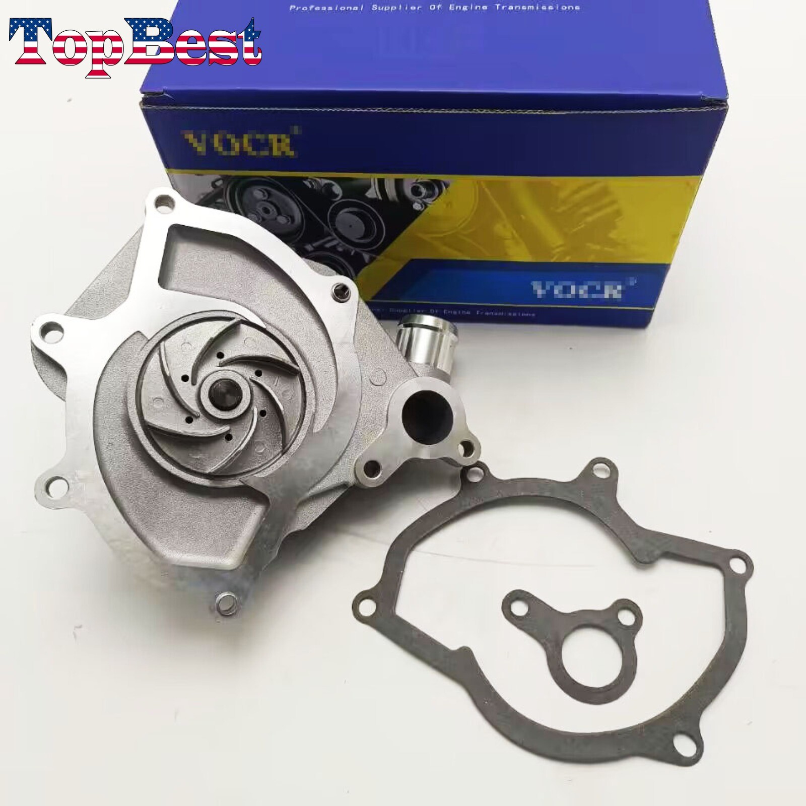 New Engine Water Pump For Porsche 911 997 Boxster Cayman Pierburg ...