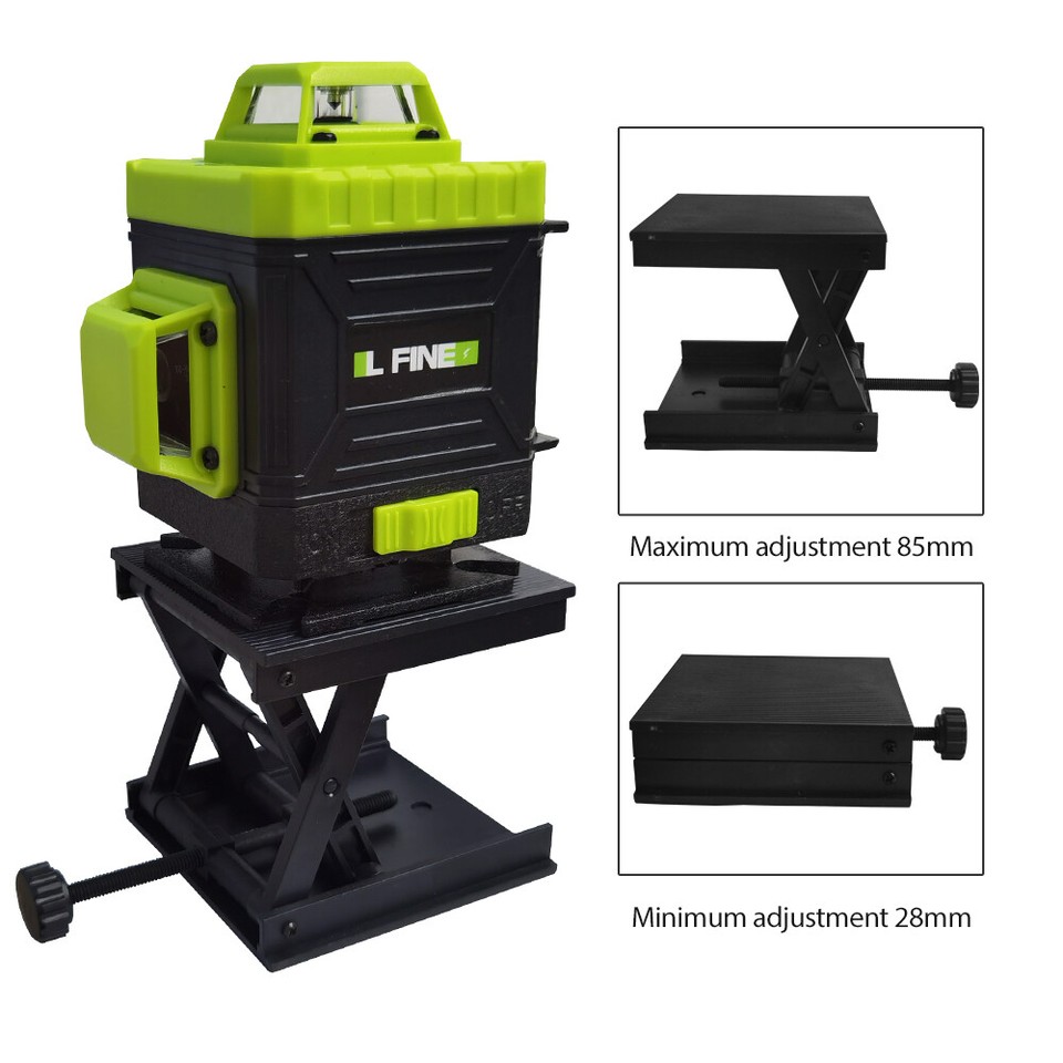 L FINE 16 Line 4D 360° Rotary Green Laser Level Self Leveling Measure ...
