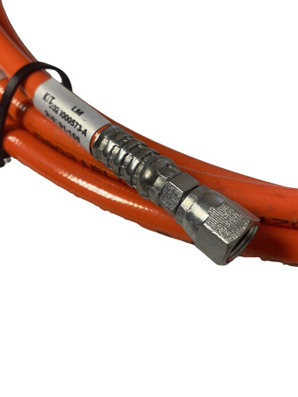 LCI 248654 Hydraulic Hose 3000 PSI #6 Flat Face ORing 3/8" Fitting - 72 ...