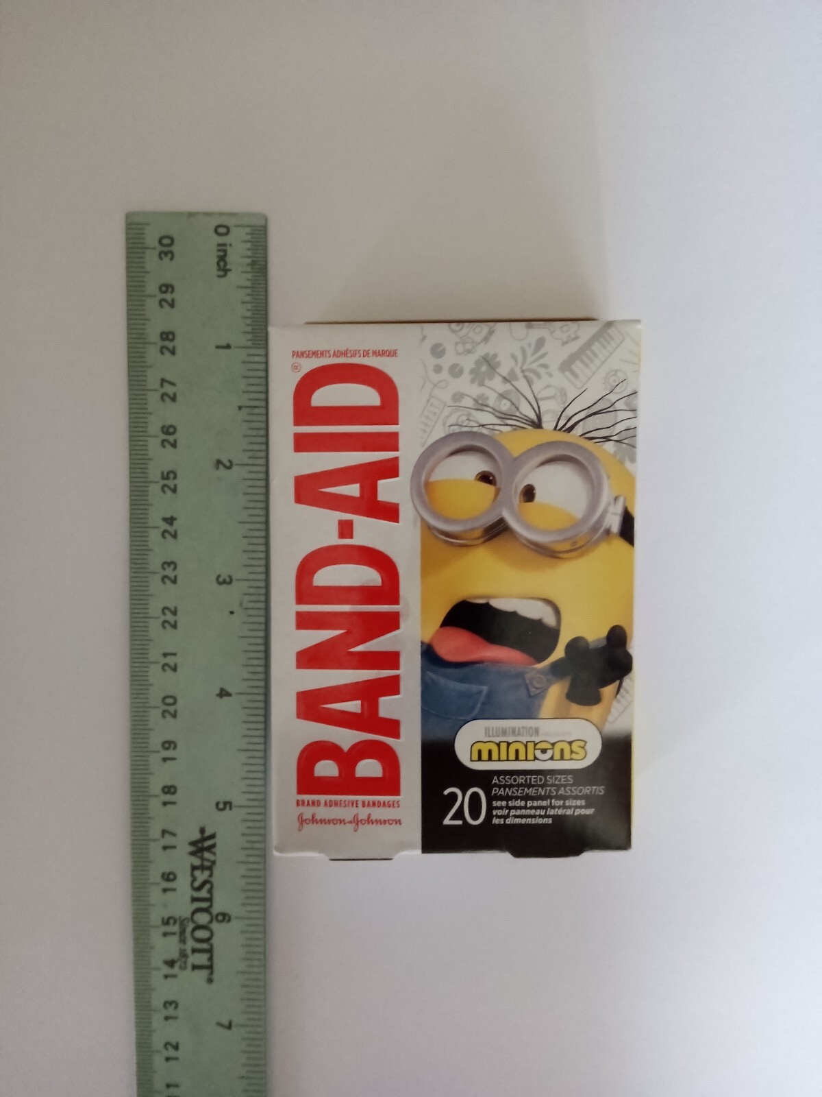 Minions Despicable Me BAND-AID BRAND Adhesive Bandages 2 Boxes of 20 ...