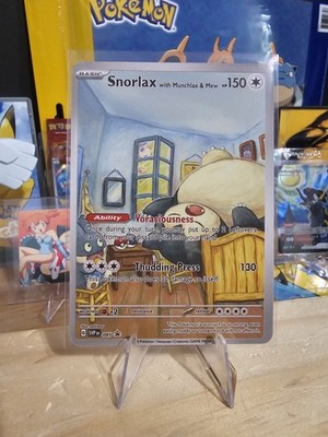 Van Gogh Snorlax, Mew Peeking - Classic Pokemon Fan Art Custom - Non ...