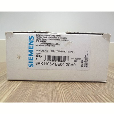1PC SIEMENS NEW IN BOX Safety Monitor Relay 3RK1105-1BE04-2CA0 FAST ...