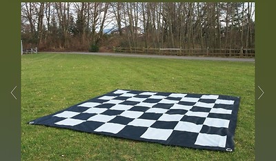 9ft Nylon chess board for 25"Giant Chess set: Board Only: Pieces Sold ...