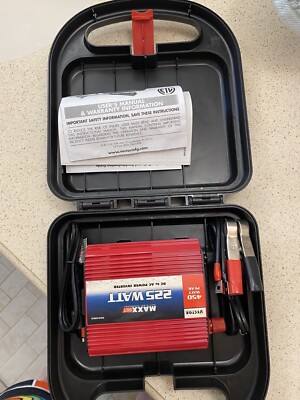 VECTOR MAXX 12v DC TO 115v AC POWER INVERTER 400W PEAK 225W Running ...
