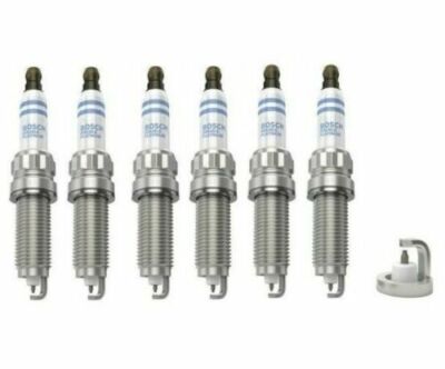 6x Bosch Spark Plugs Double Platinum For BMW M135i 3.0 F20 F21 F22 F23 ...