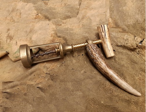 David: Crank corkscrew with deer inserts (100% Made in Italy) | eBay