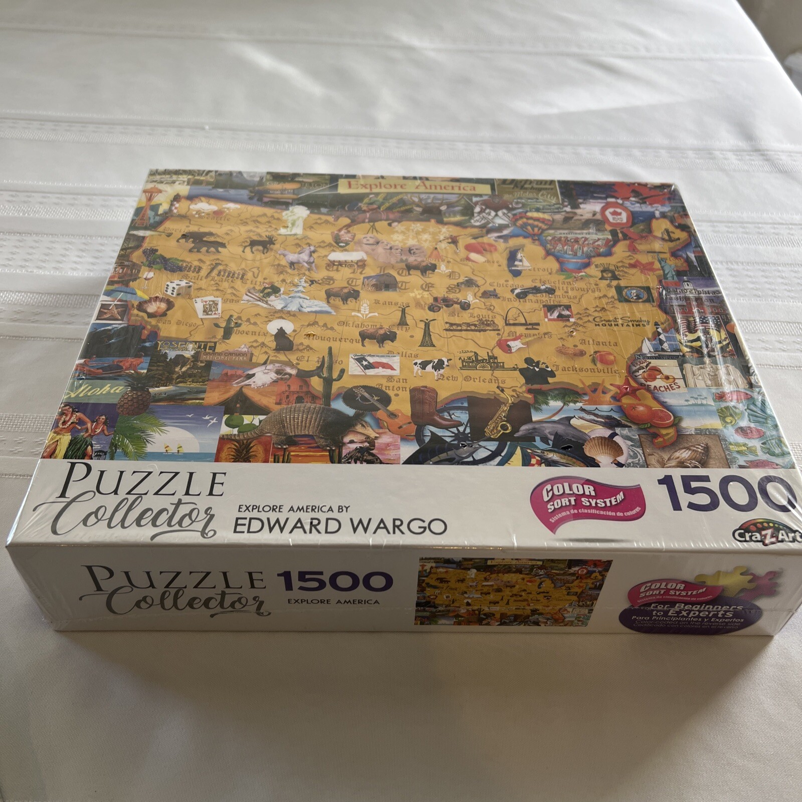 Edward Wargo Puzzler Collector 1500 Pc Jigsaw Puzzle Explore America ...