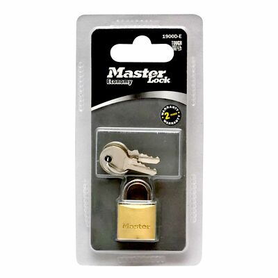 Master Lock Padlock Master Brass 20mm Lock Theft Lock Security ...
