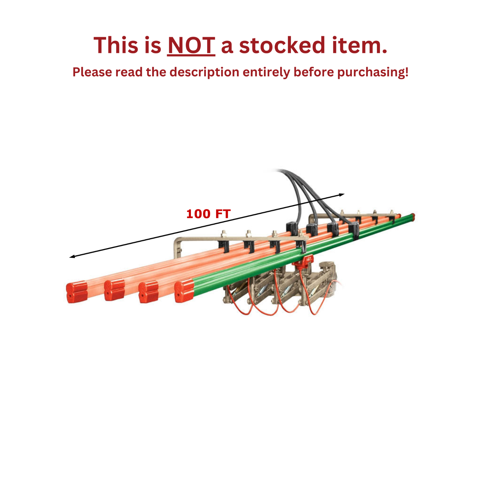 CONDUCTIX 100 FT 8-BAR CONDUCTOR BAR KIT | eBay