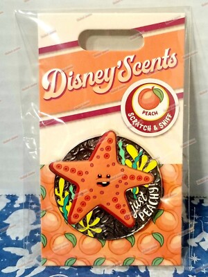Disney Scents 2020 Just Peachy Peach Scented Starfish Pin LE 2000 ...