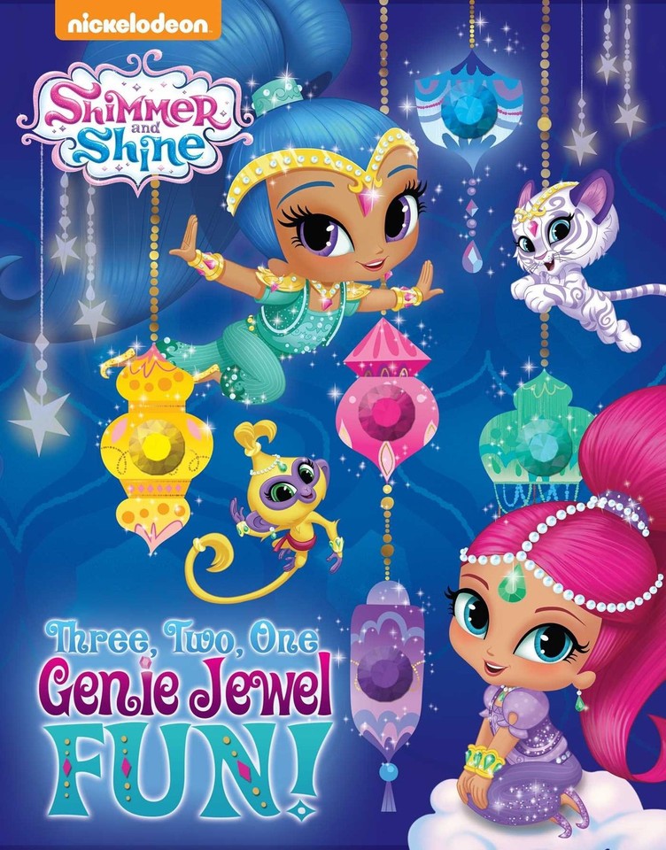 Nickelodeon Shimmer and Shine: Three, Two, One, Genie Jewel Fun ...