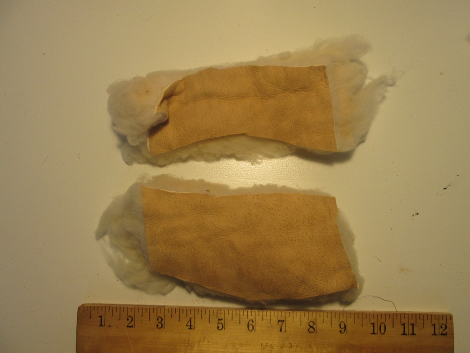 Lot 119 - Sheep Hide Hair Fly Tying Materials Supplies animal Scrapes ...