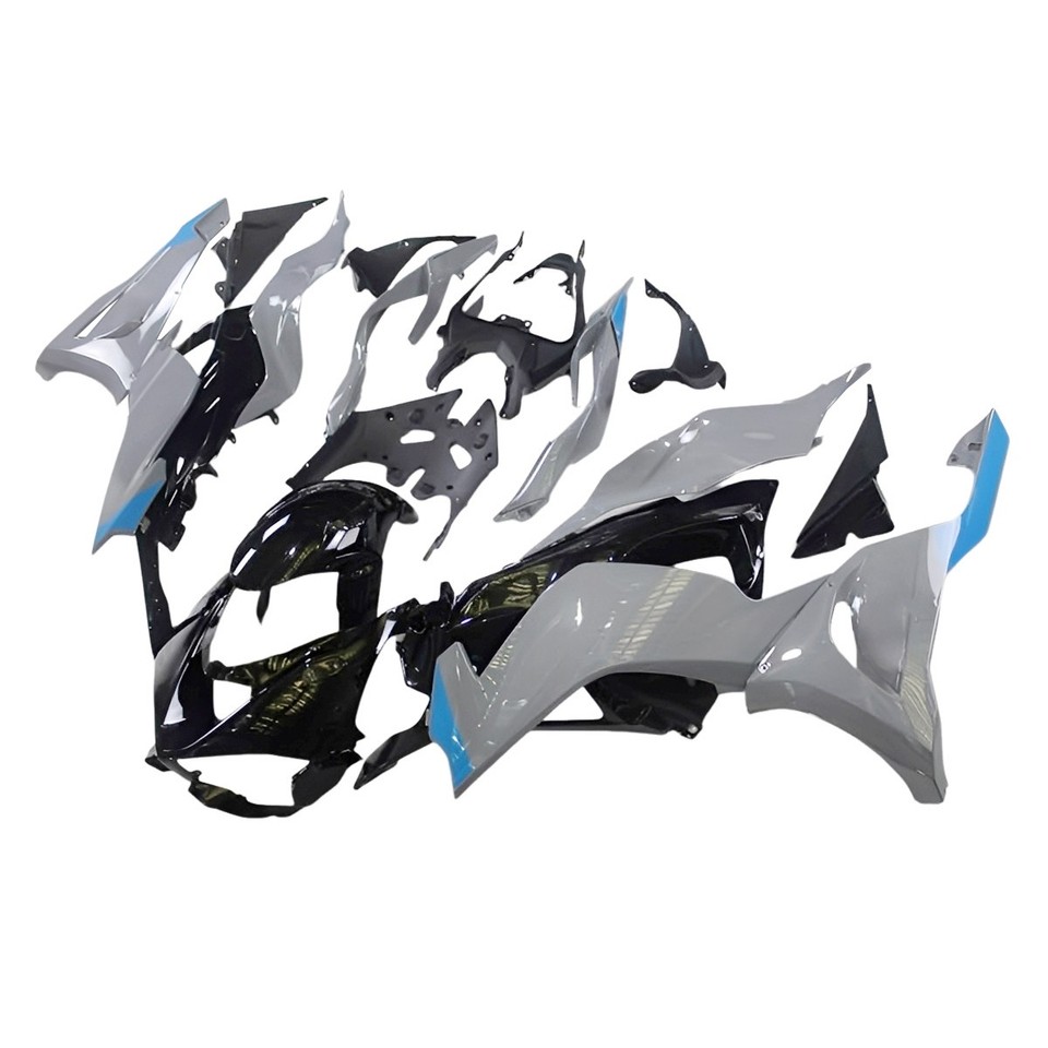 Grey Blue Black Fairing for Kawasaki ZX6R ZX-6R 2024 2025 ABS Injection ...