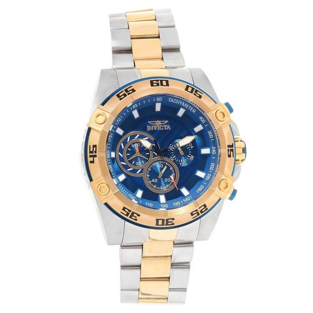 Invicta Men's 53mm Speedway Viper Quartz Stainless Steel Watch Blue ...