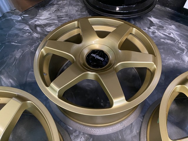 Rotiform Six R118 8.5x19 Matte Gold Rim for sale online | eBay