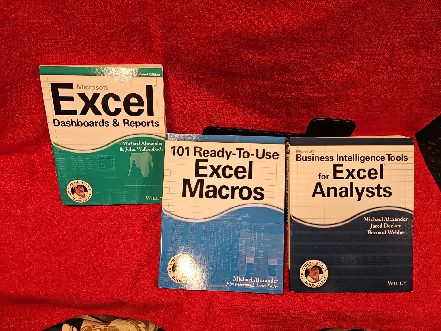 Lot Of 3 Mr Spreadsheet's Bookshelf Excel Macros, Dashboards ...
