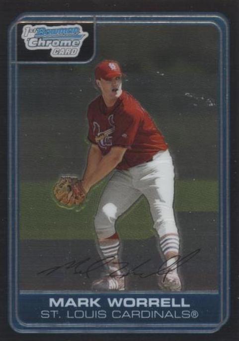 2006 Bowman Chrome - Prospects Mark Worrell #BC217 (RC) for sale online | eBay