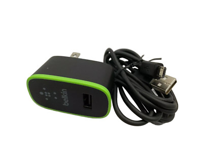 Belkin Universal Home Charger with Micro USB ChargeSync Cable 10 Watt ...