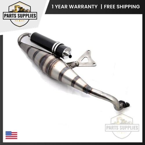 Performance Exhaust Fits 2-Stroke 50cc Scooter 1PE40QMB Jog Minarelli ...
