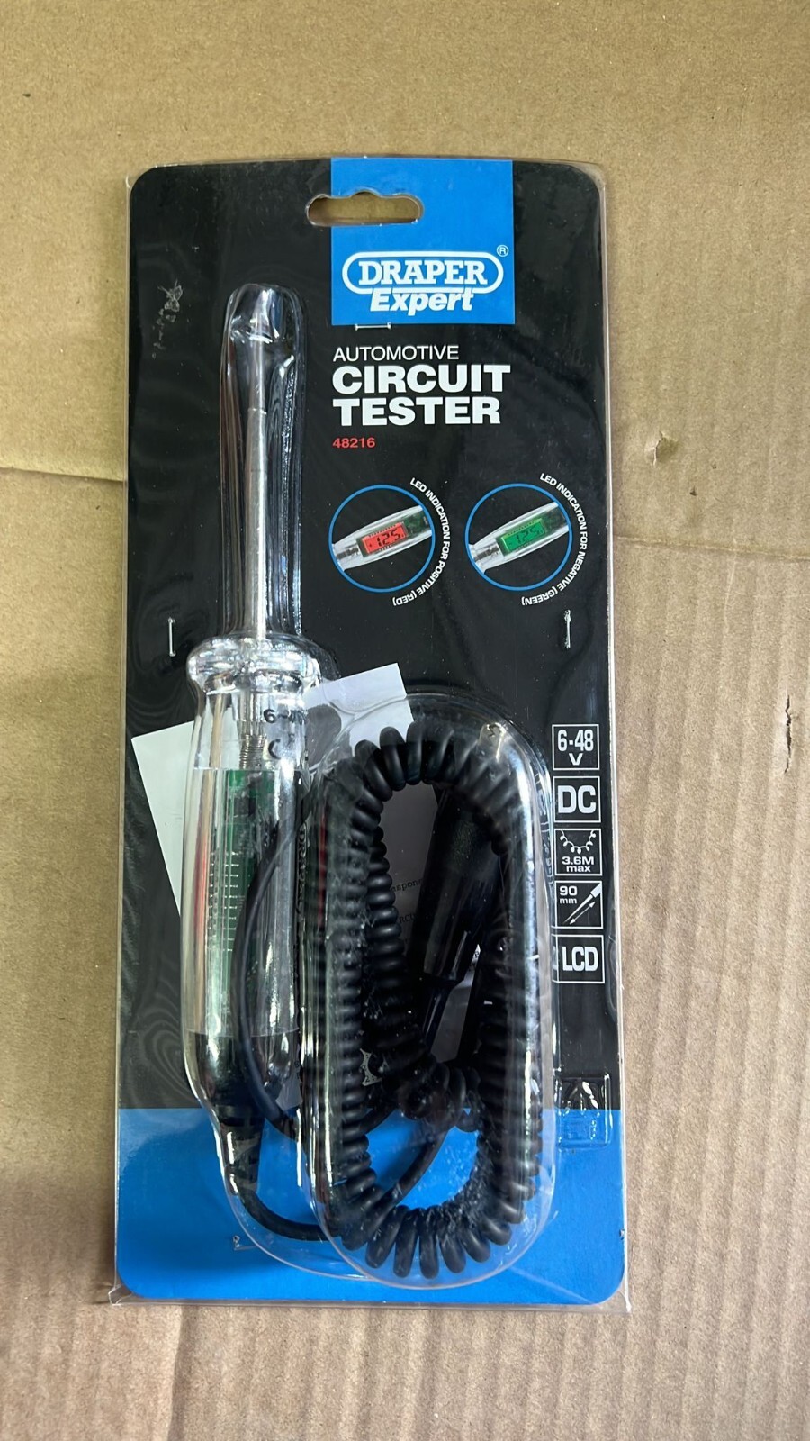 Draper Ctd1 6-48v Automotive Digital Circuit Tester for sale online | eBay