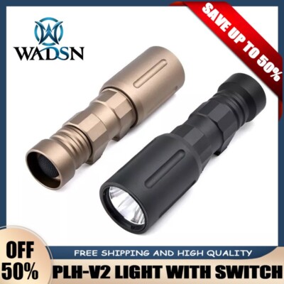 WADSN Hunting Flashlight PLH-V2 Switch Tactical PLH-V2 Scout Light ...