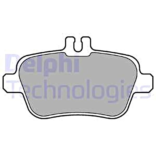 DELPHI Disc Brake Pad Set For MERCEDES Cla Gla Slc C117 R172 W117 ...