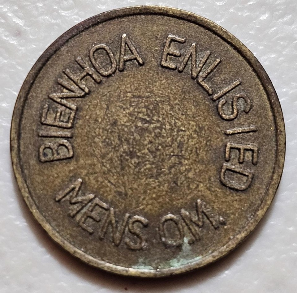 Bien Hoa Enlisted Men's OM 25 Cents US Military Club Token | eBay