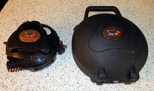 AS-IS Grillbot Automatic BBQ Grill Cleaning Robot + Carrying Case ...